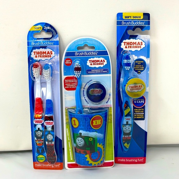 Thomas & Friends | Bath, Skin & Hair | Brush Buddies Tooth Brush Set ...